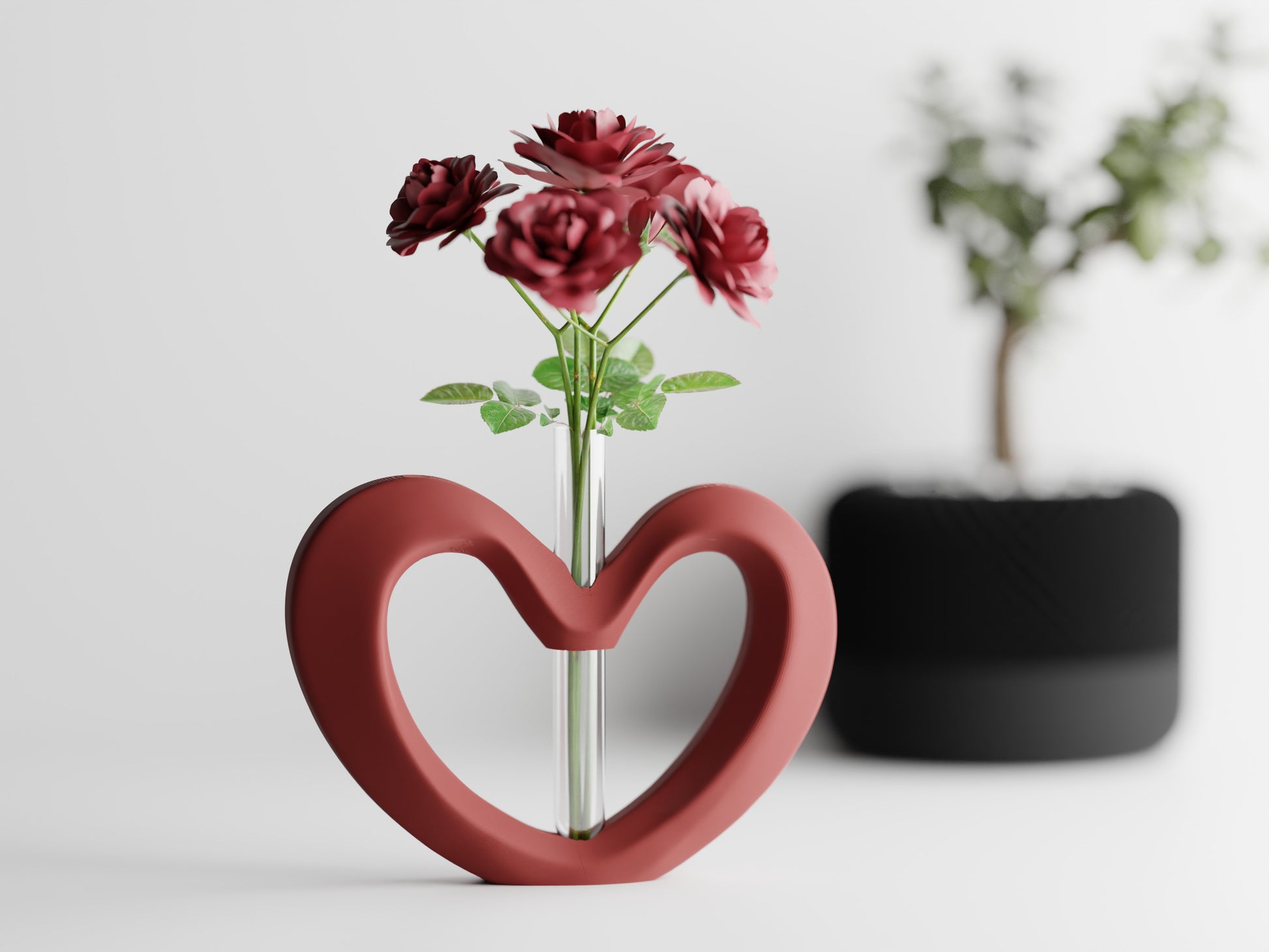 Valentine Heart Vase – Cool Ideas